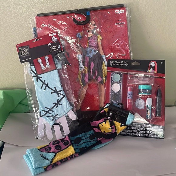 Disney | Other | Bnwt Complete Sally Nightmare Before Christmas Costume ...